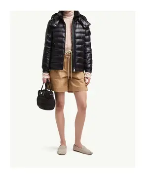 Moncler Borey Short Down Jacket With Detachable Hood