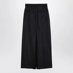 DEPARTMENT 5 Pinstriped Maxi Skirt With Rear Slit