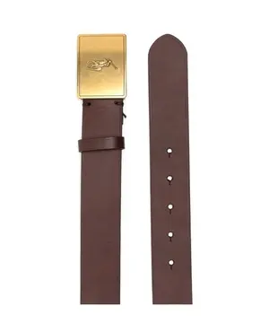Polo Ralph Lauren Leather Logo Belt - Brown