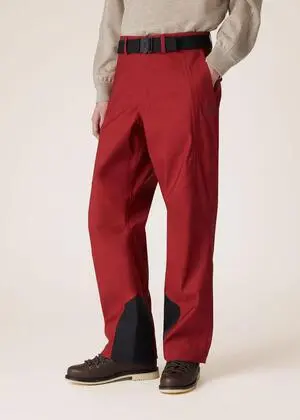 Loro Piana Belted Ski Trousers - Red