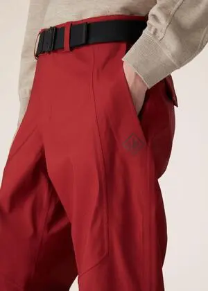 Loro Piana Belted Ski Trousers - Red