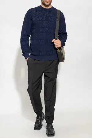 Versace Straight Leg Track Pants