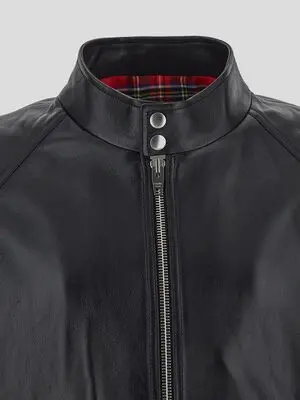 Celine Zipped Blouson Jacket In Soft Lambskin