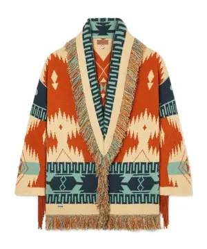 ALANUI Alanui Golden Dusk Cardigan With Tassels