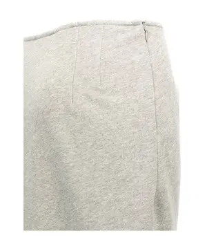 Dries Van Noten Ruffled Skirt - Gray