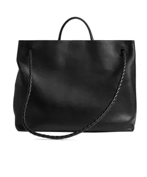 Bottega Veneta Large Andiamo Tote Bag - Black