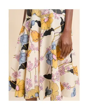 Marni Melodia Print Poplin Midi Dress