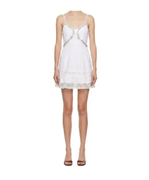 Marissa Chiara Embellished Spaghetti Strap Dress
