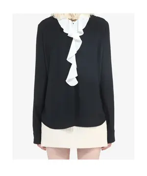 N.21 High-neck Ruffle Top
