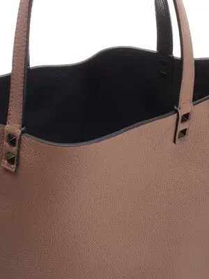 Valentino Garavani Rockstud Open Top Small Tote Bag