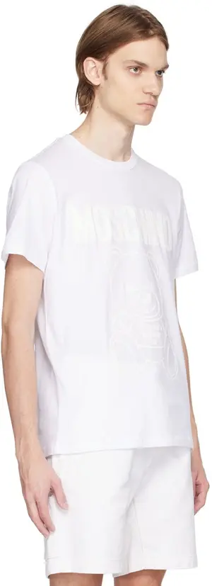 Moschino Detailed Crewneck T-shirt
