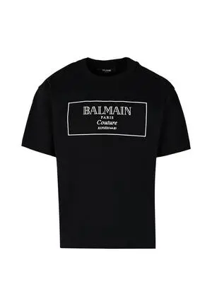 Balmain Straight Hem T-shirts For Women