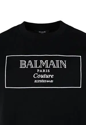 Balmain Logo Print T-shirt