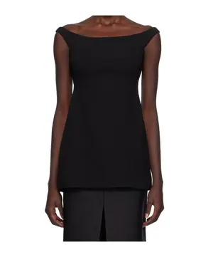 TOTEME Off-shoulder Sleeveless Top