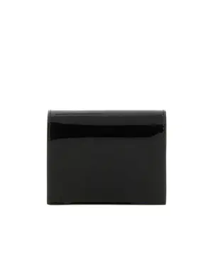 Prada Logo Plaque Bi-fold Wallet