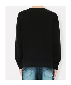 Kenzo Boke Heart Crewneck Sweatshirt - Black
