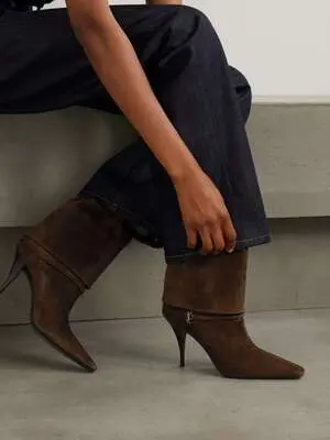 Saint Laurent Ricky Ankle Boots
