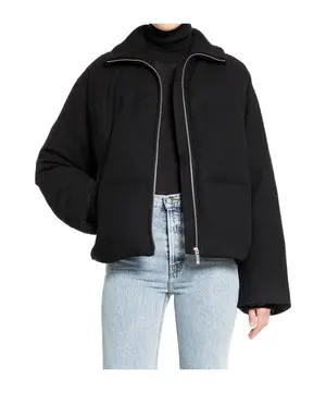 TOTEME High-neck Padded Zip Jacket