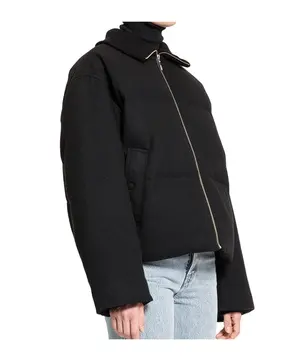 TOTEME High-neck Padded Zip Jacket
