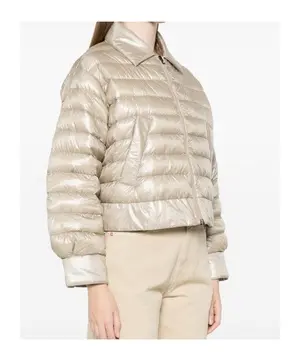 Herno Polo-collar Padded Jacket - Beige