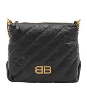 Balenciaga Crush Zipped Hobo Bag