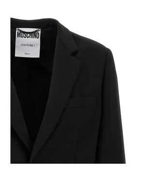 Moschino Single-breasted Martingale Blazer