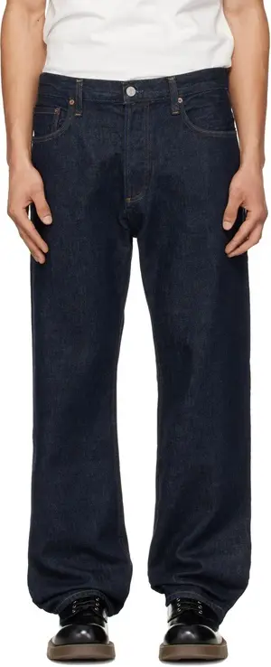 AGOLDE Magnus Wide-leg Jeans - Black