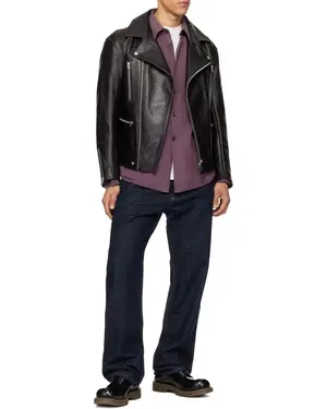 AGOLDE Magnus Wide-leg Jeans - Black