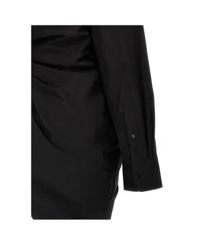Alexander Wang Asymmetrical Shirt Dress - Black