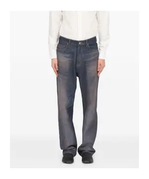 MAISON MARGIELA High-waist Straight Leg Jeans