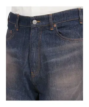 MAISON MARGIELA High-waist Straight Leg Jeans