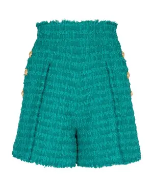 Balmain Contrast Stitching Bottoms For Women