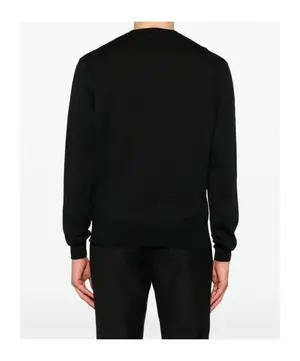 TOM FORD Long-sleeved Crewneck Jumper - Black