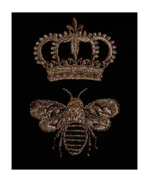 Dolce & Gabbana Dolce Gabbana Sicily Crown Embroidered T-shirt
