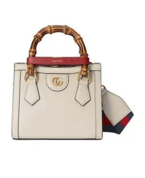 Gucci Diana Mini Tote Bag - Nude
