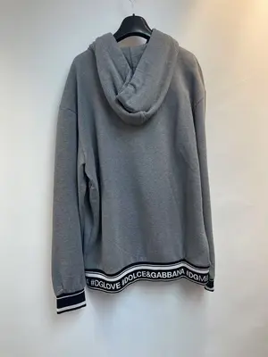 Dolce & Gabbana Embroidered Hooded Sweatshirt
