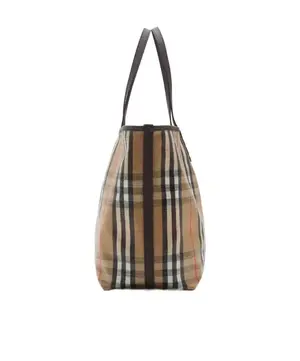 Burberry Medium Highlands Tote Bag - Sand-colored