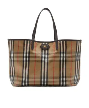 Burberry Medium Highlands Tote Bag - Sand-colored