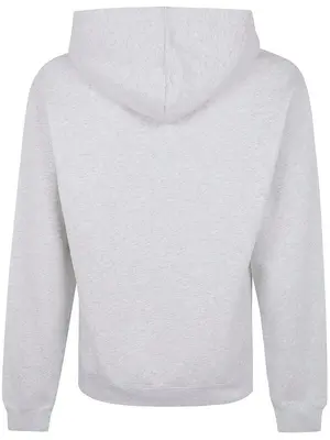 Jacquemus The Gros Grain Long Sleeved Hoodie - Gray