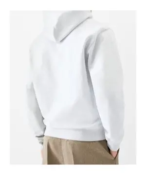 Jacquemus The Gros Grain Long Sleeved Hoodie - Grey