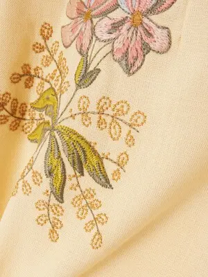 Valentino Garavani Embroidered Shorts - Birch