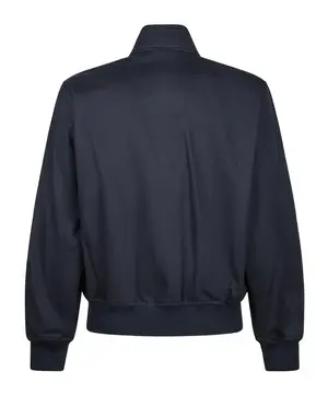 A.p.c. Stand Collar Zip-up Jacket - Black