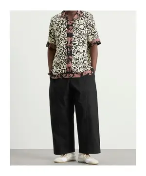 Dries Van Noten Carltone Patterned Shirt - Black