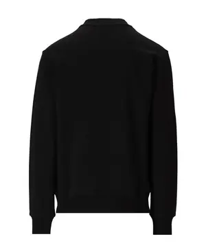 Versace Embroidered Logo Crewneck Sweatshirt