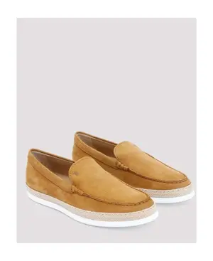 TOD'S Embossed Logo Slip-on Loafers - No