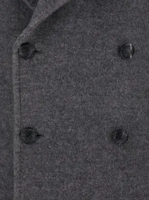 Tagliatore Double-breasted Tailored Coat - Black
