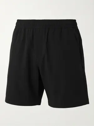 Gucci Logo-appliqué Wool Shorts