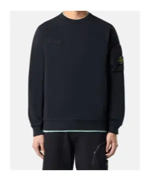 Stone Island Compass Patch Crewneck Sweatshirt