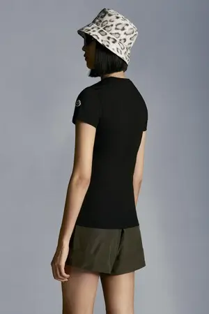 Moncler Cotton Jersey T-shirt - Black