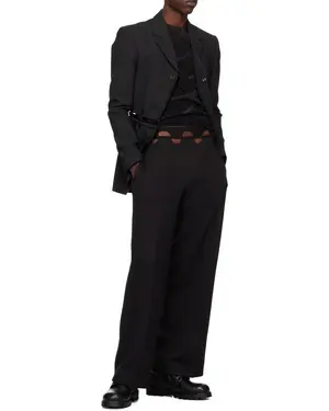 DION LEE Hinge-seam Cutout Trousers